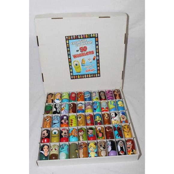 Disney | Design | Kelloggs 205 Collection Of 50 Wobblers Disney | Poshmark